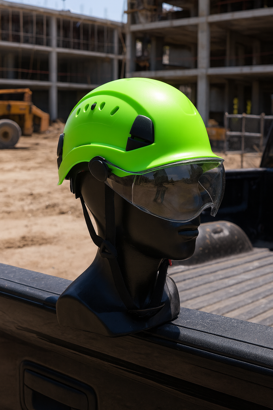 Green Hard Hats | ANSI Z89.1 OSHA-Approved Safety Helmets